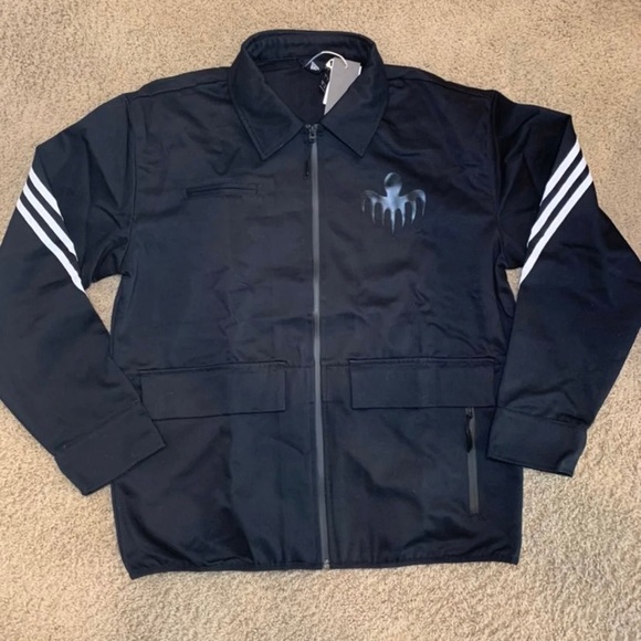 adidas | Jackets & Coats | Adidas Mens Small Bomber Jacket Work Vintage ...